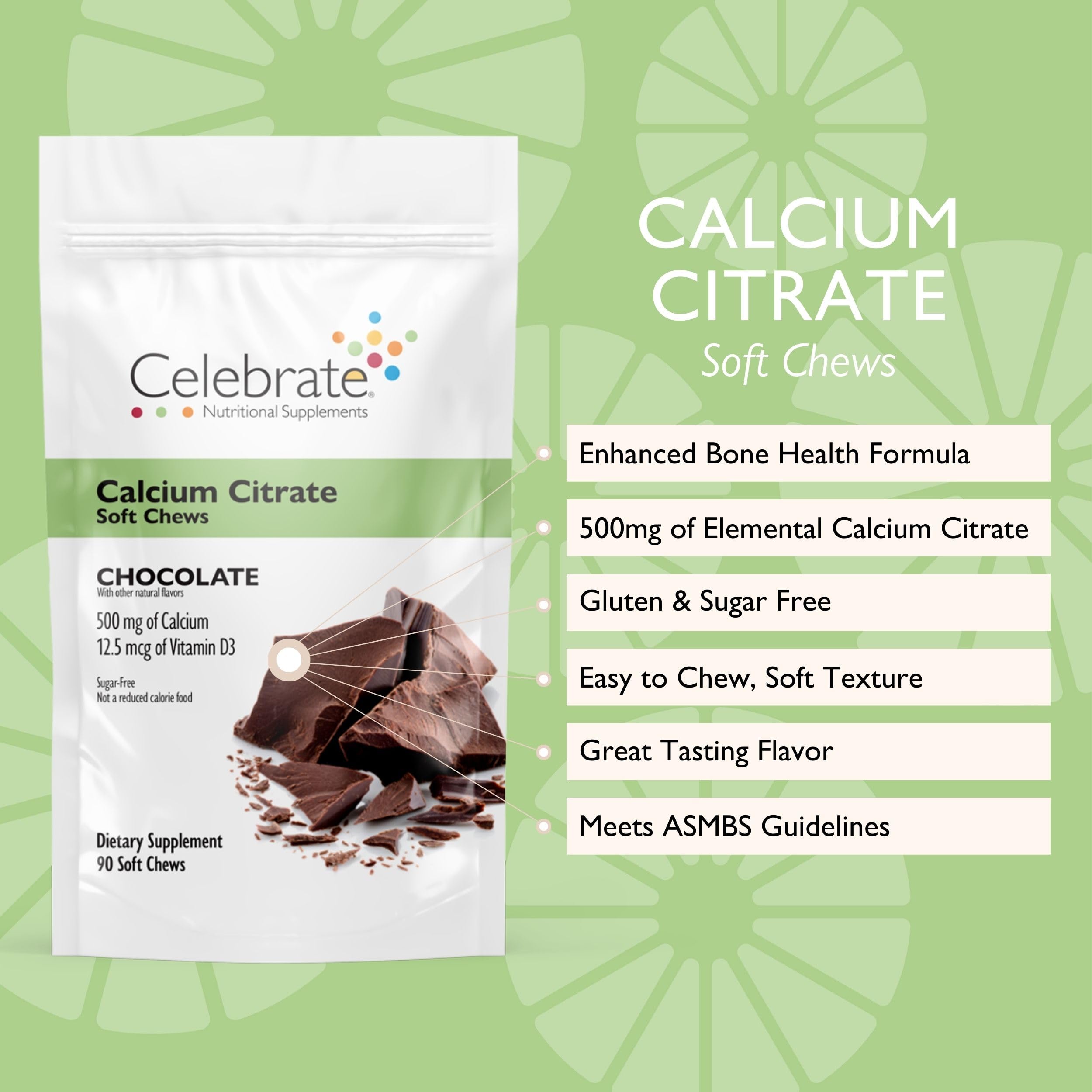 Snapklik.com : Celebrate Vitamins Bariatric 500mg Calcium Citrate Soft ...