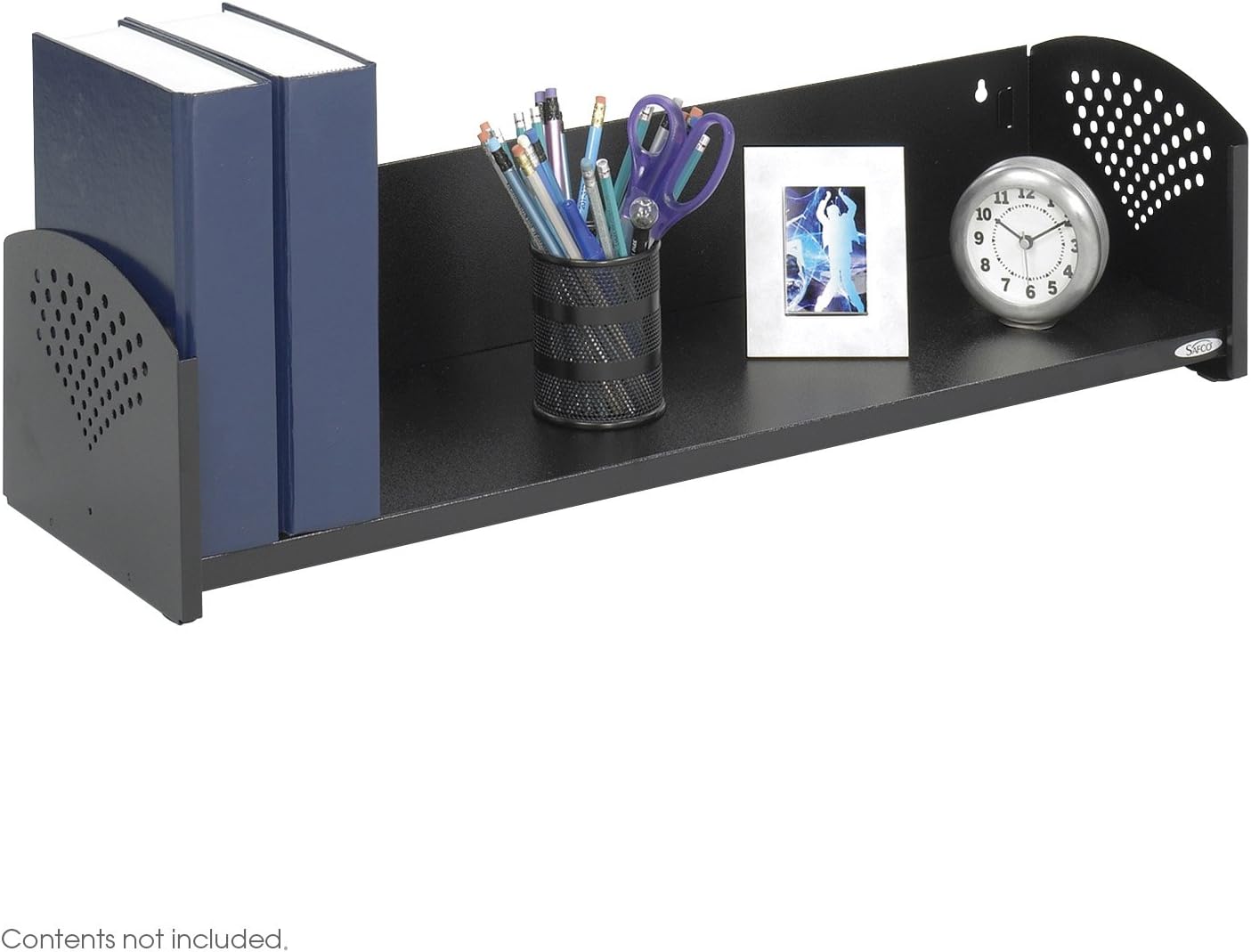 Amazon.com : Safco 3021BL Single-Tier Multi-Purpose Steel Book Rack ...