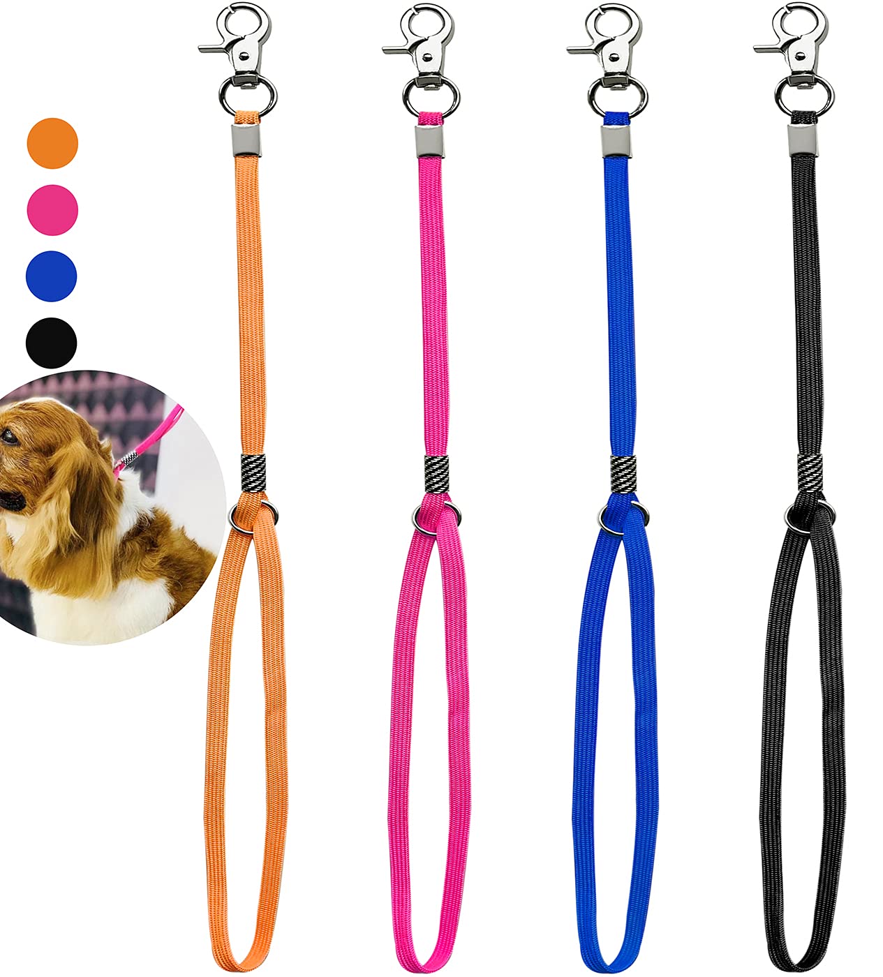 Buy Pet Dog Grooming Loop, Nylon Restraint Noose Adjustable Fixed Dog ...
