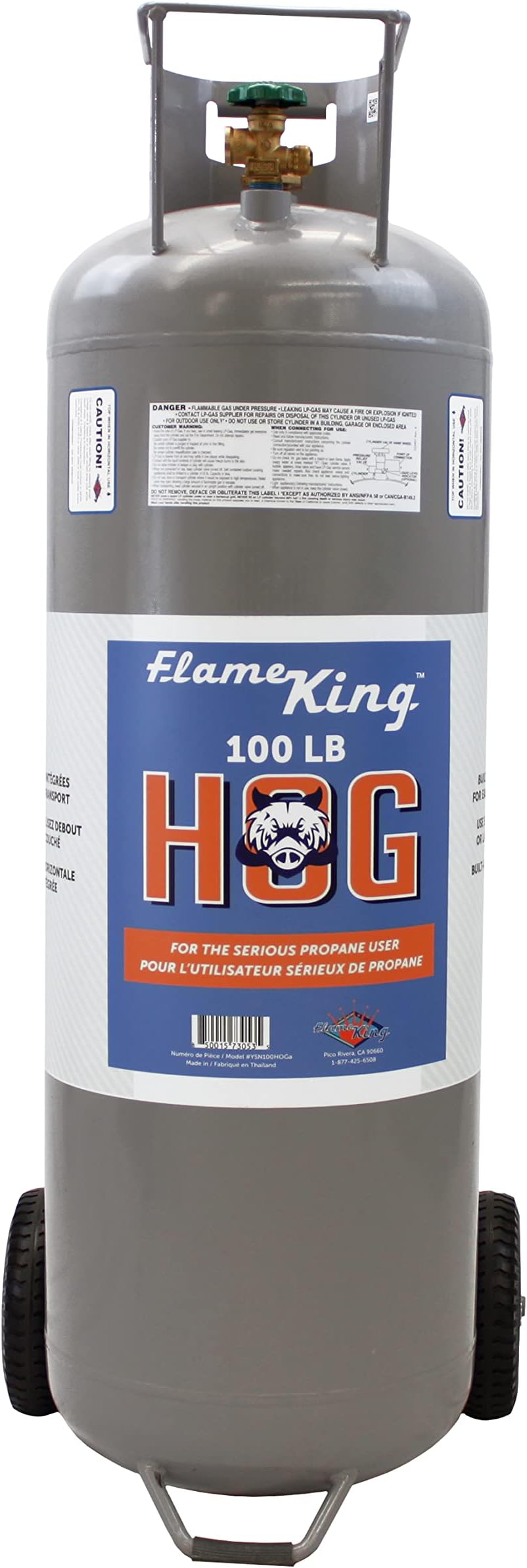 Amazon.com : Flame King YSN420ASME 420LB (120 Gallon) ASME Vertical ...