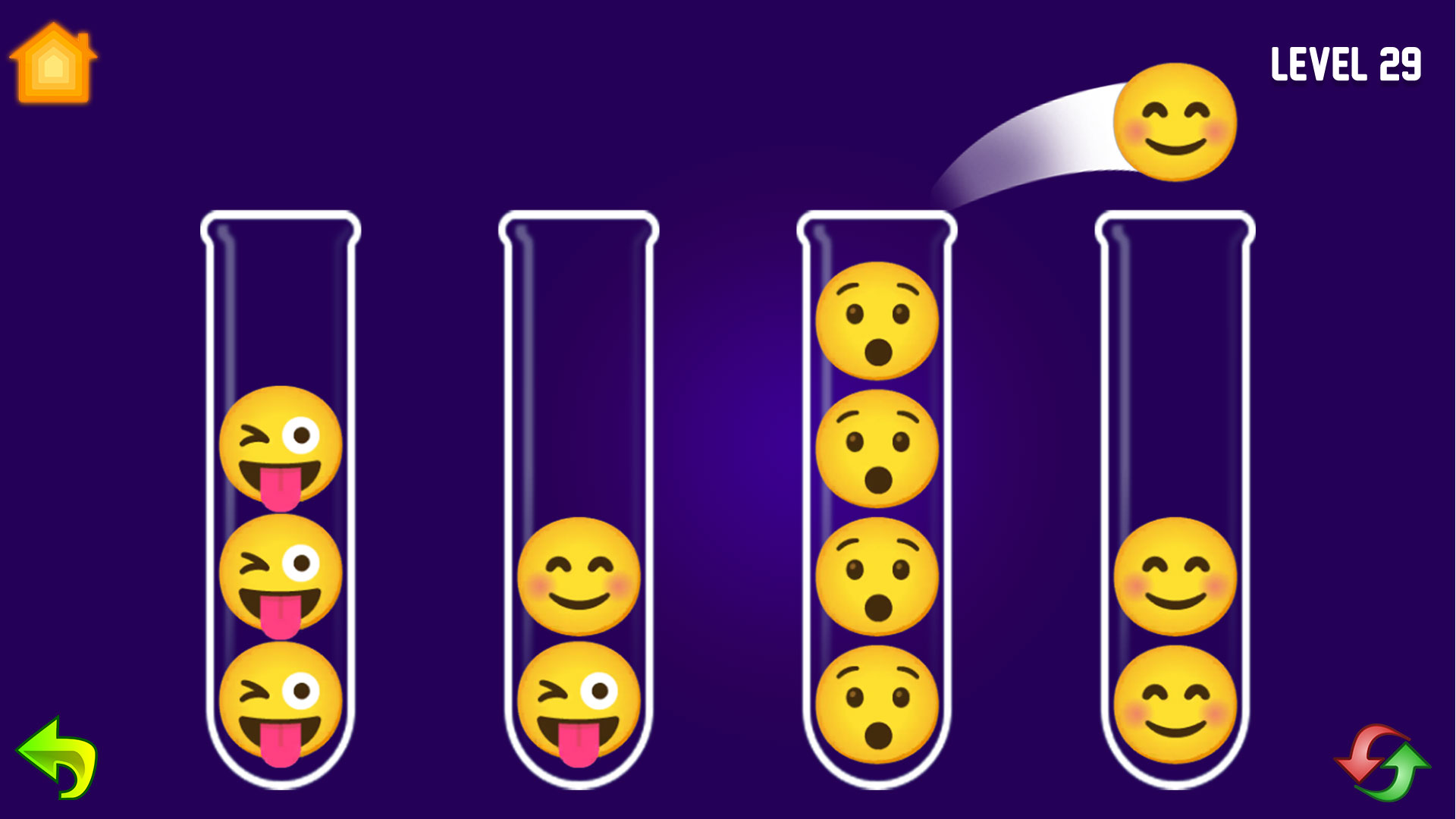 Emoji Sort Matching: Emoji Color Sort Puzzle Sorting Ball Master Games ...