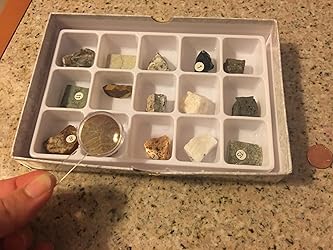 Amazon.com: STEM Toy Rock Science Kit Geology Mineral Specimen For Kid ...
