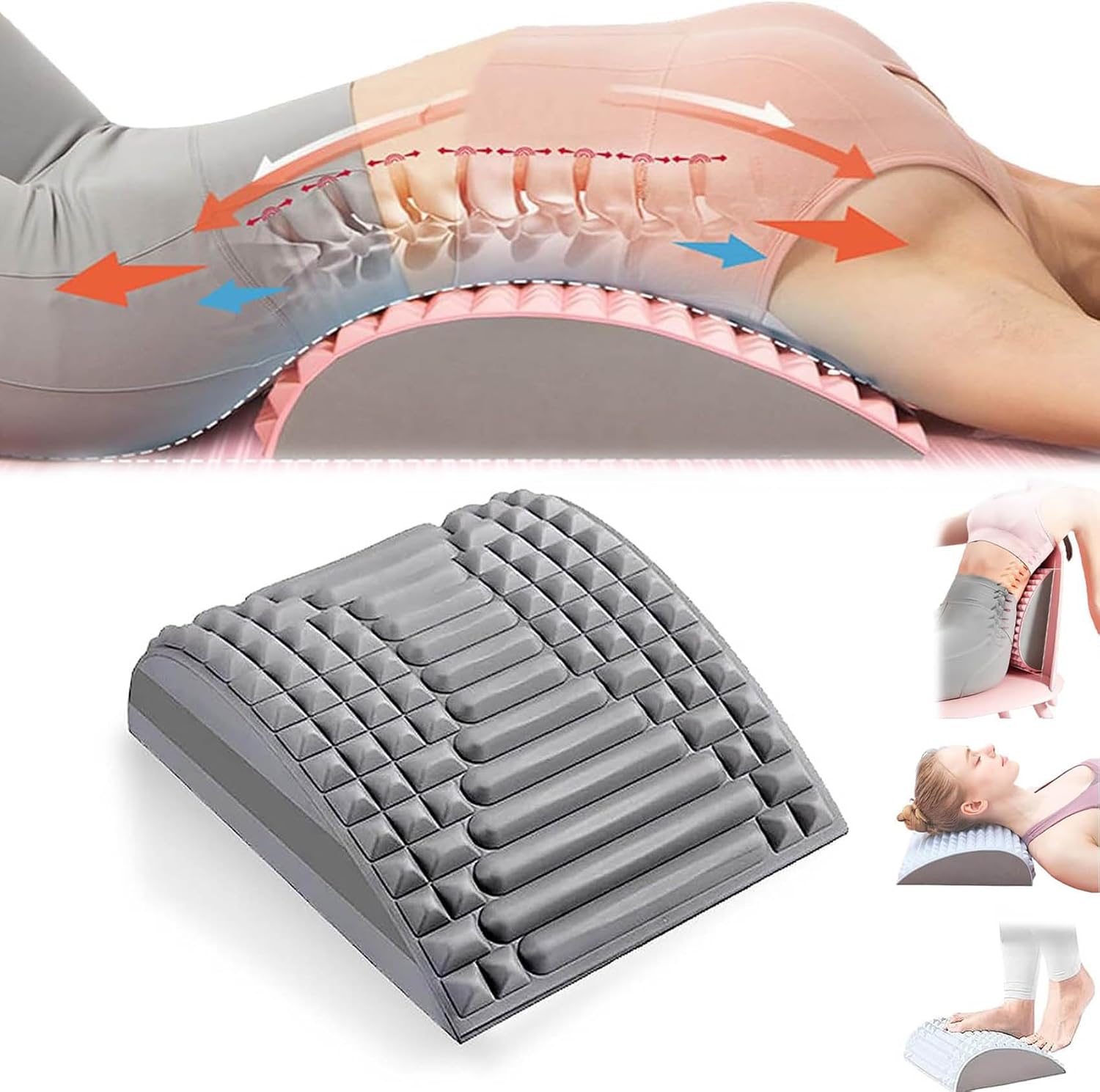 Skeayid Acemend Refresh - Neck & Back Stretcher, Cracker for Lower Pain ...