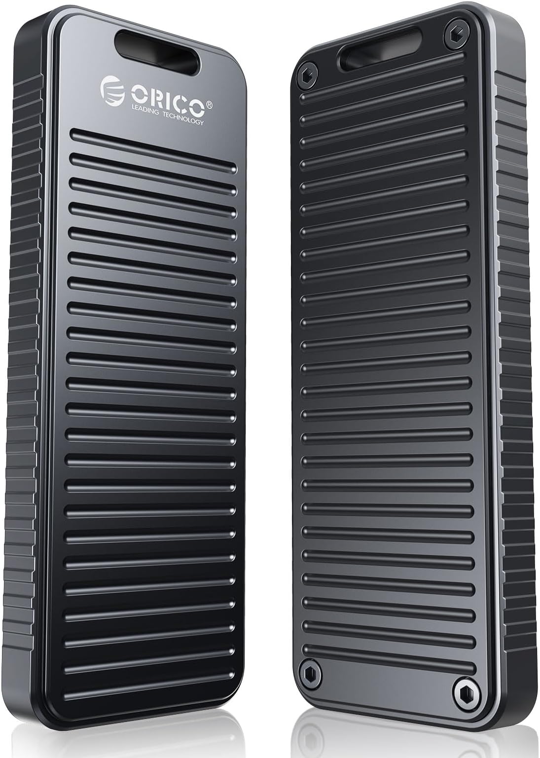 ORICO M.2 NVMe SATA SSD Enclosure, USB C 3.2 Gen 2 10Gbps NVMe PCI-E ...