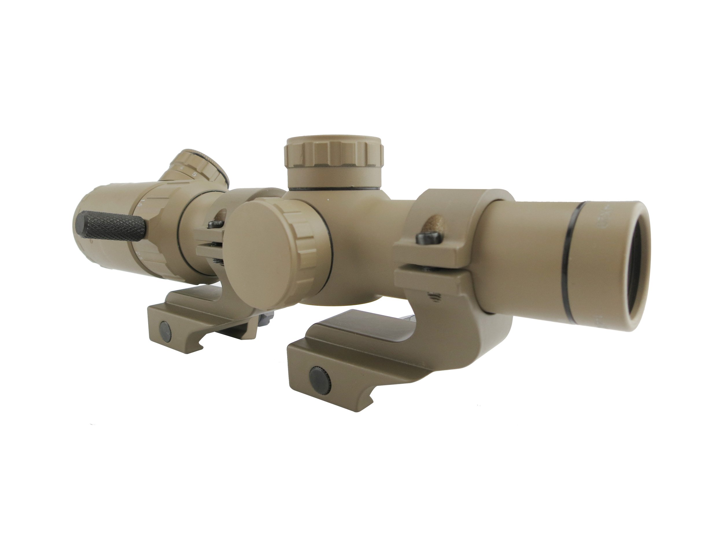 Buy Monstrum 1-4x20 with Rangefinder Reticle and Offset Reversible ...