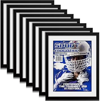 Amazon.com - Geetery 8 Pcs Plastic Magazine Frames for Wall Fits 8.5 ...