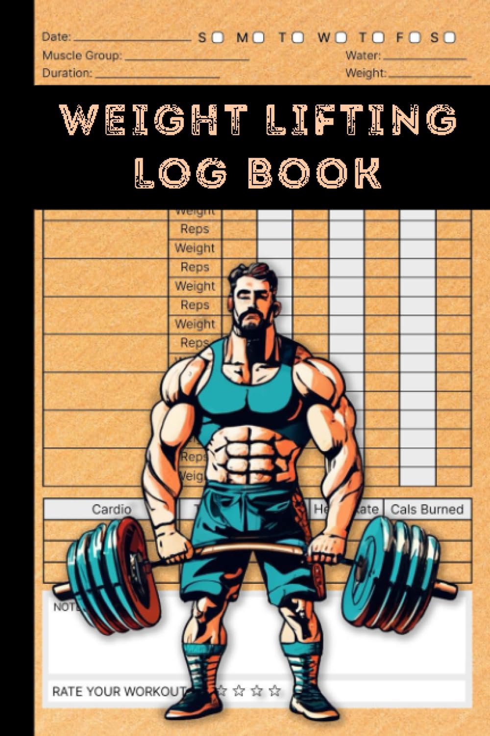 Weight Lifting Log Book: Workout and Fitness Record Tracker & Journal ...
