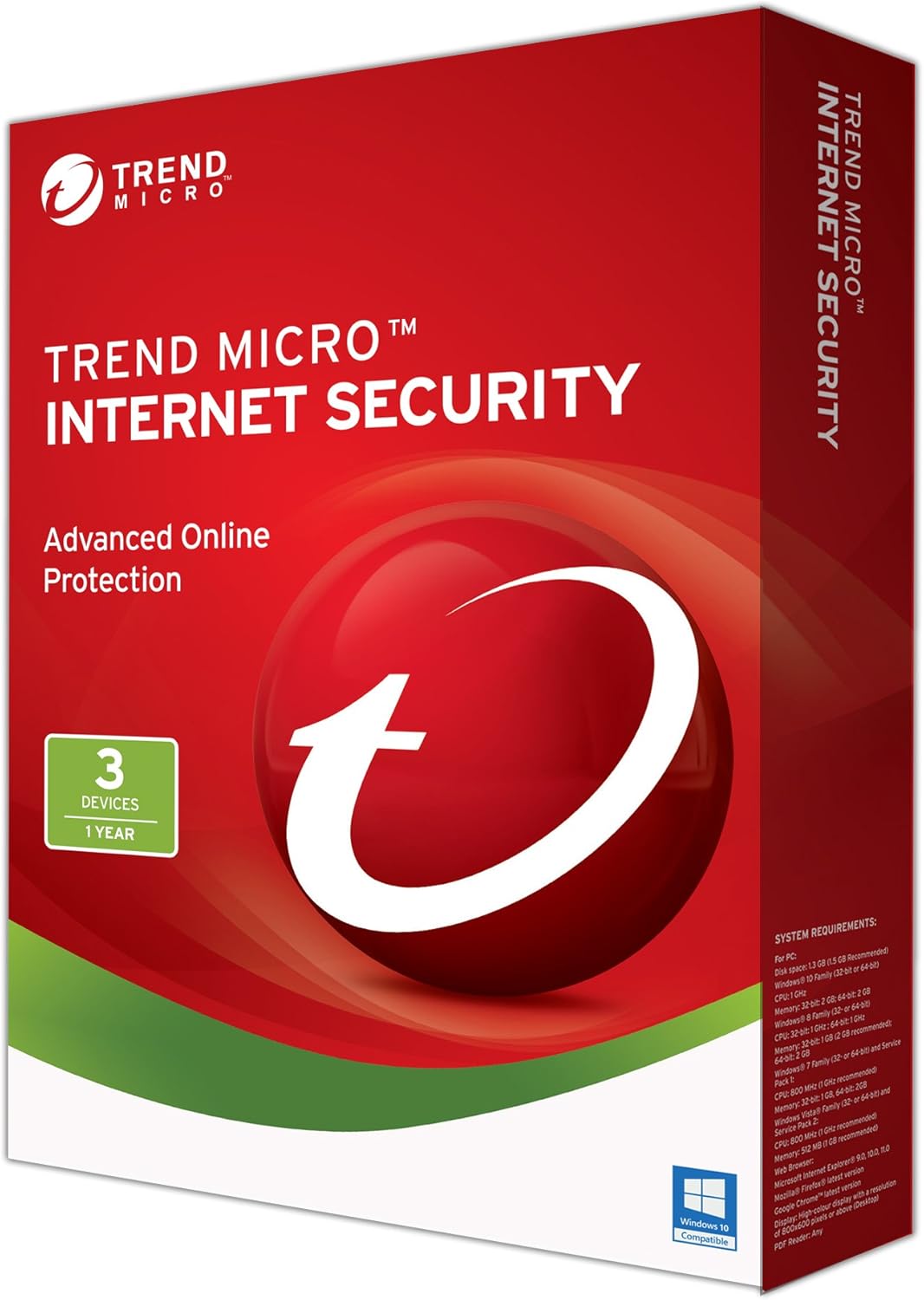 Amazon.com: Trend Micro Internet Security, 2017, 3 Devices : Everything ...