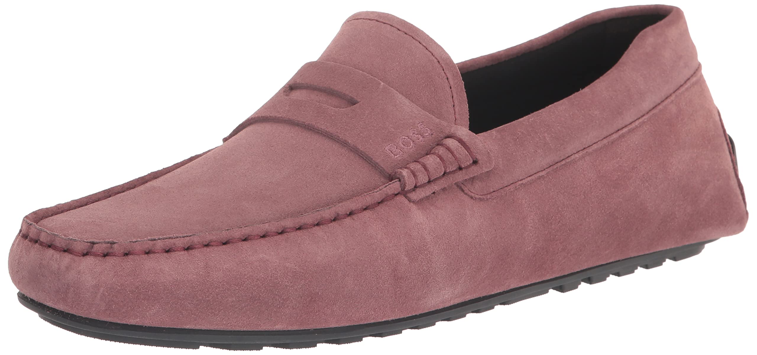 Amazon.com | Hugo Boss BOSS Men's Noel Suede Drivers | Loafers & Slip-Ons