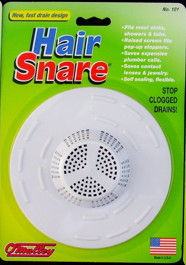 Hair Snare Drain Cover Universal - White - Drain Catches - Amazon.com