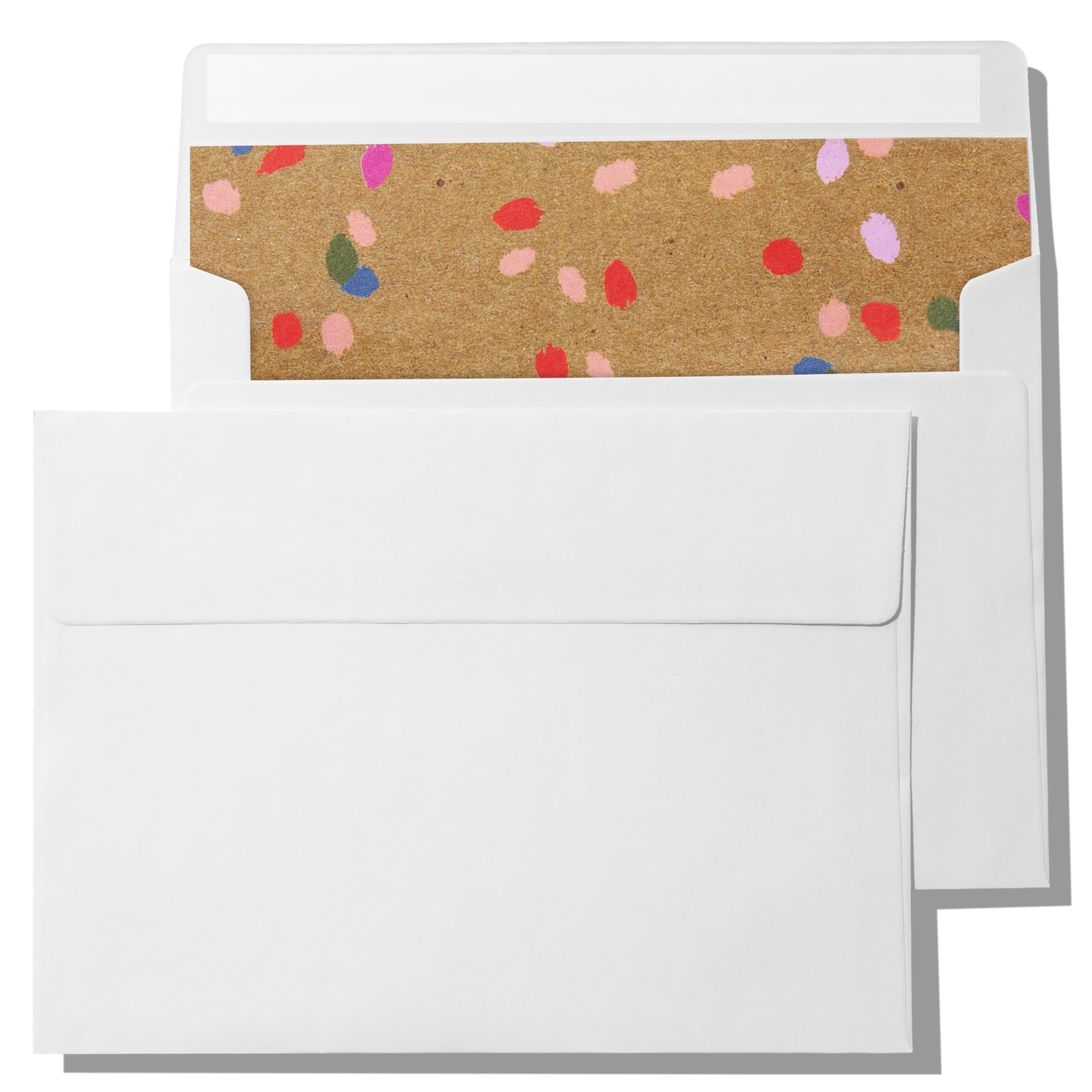 Amazon.com : Pack It Chic - A7 White Envelopes 5” X 7” (110 Count) Self ...