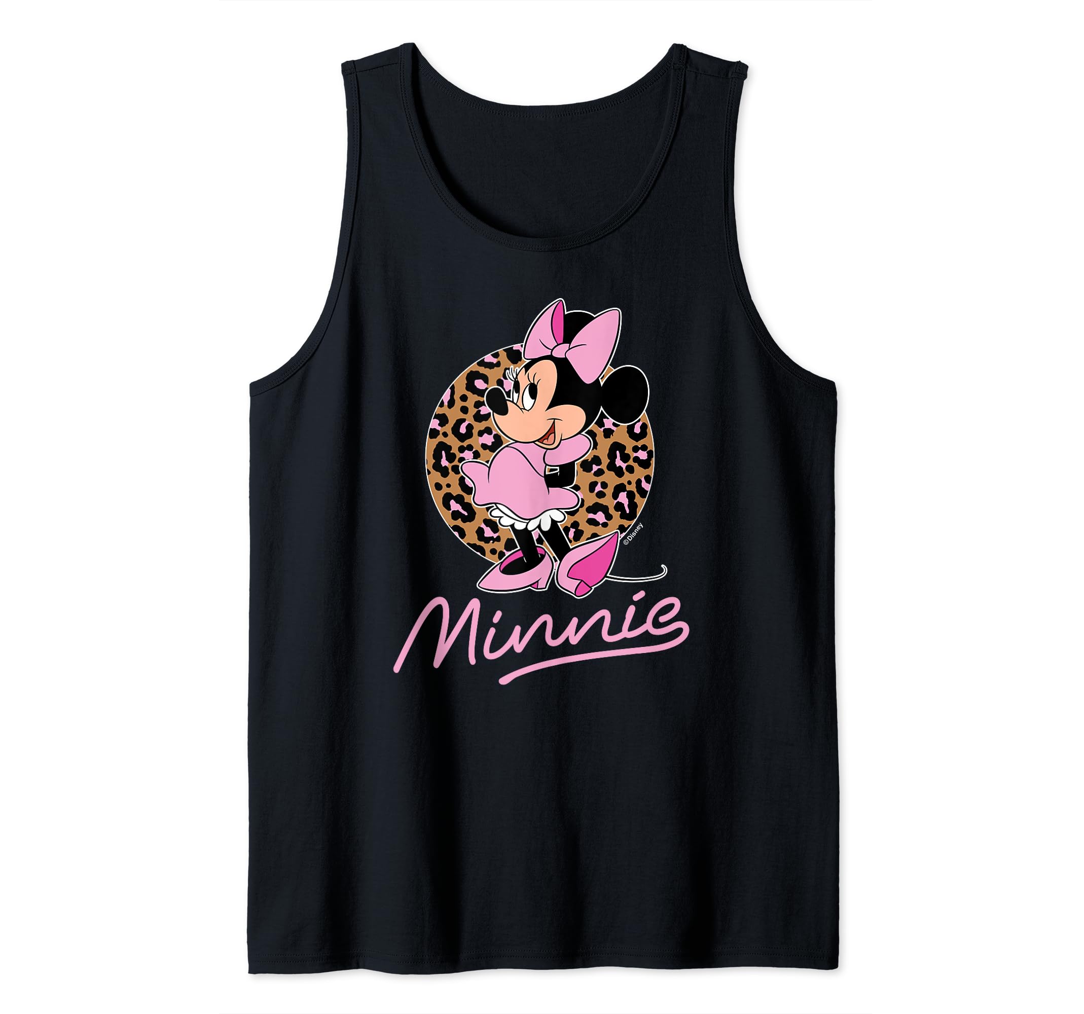 Amazon.com: Disney - Minnie Leopard Print Tank Top : Clothing, Shoes ...