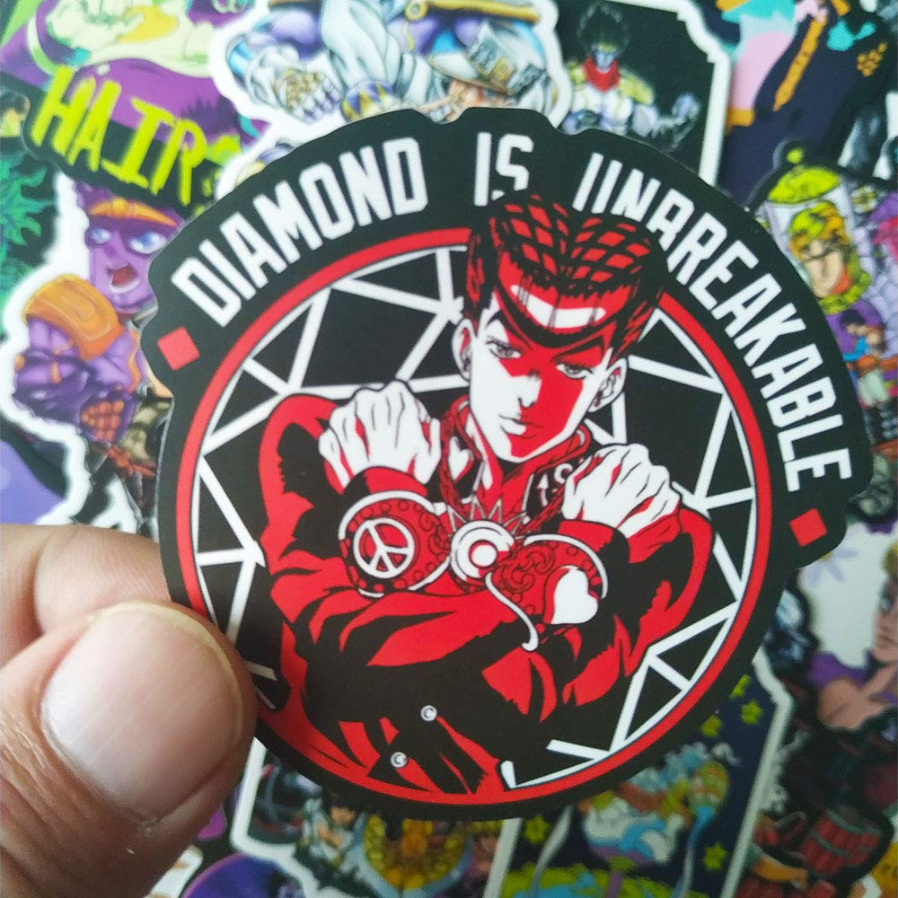 JoJo's Bizarre Adventure Stickers 50Pcs, Japanese Anime Cartoon Decals ...