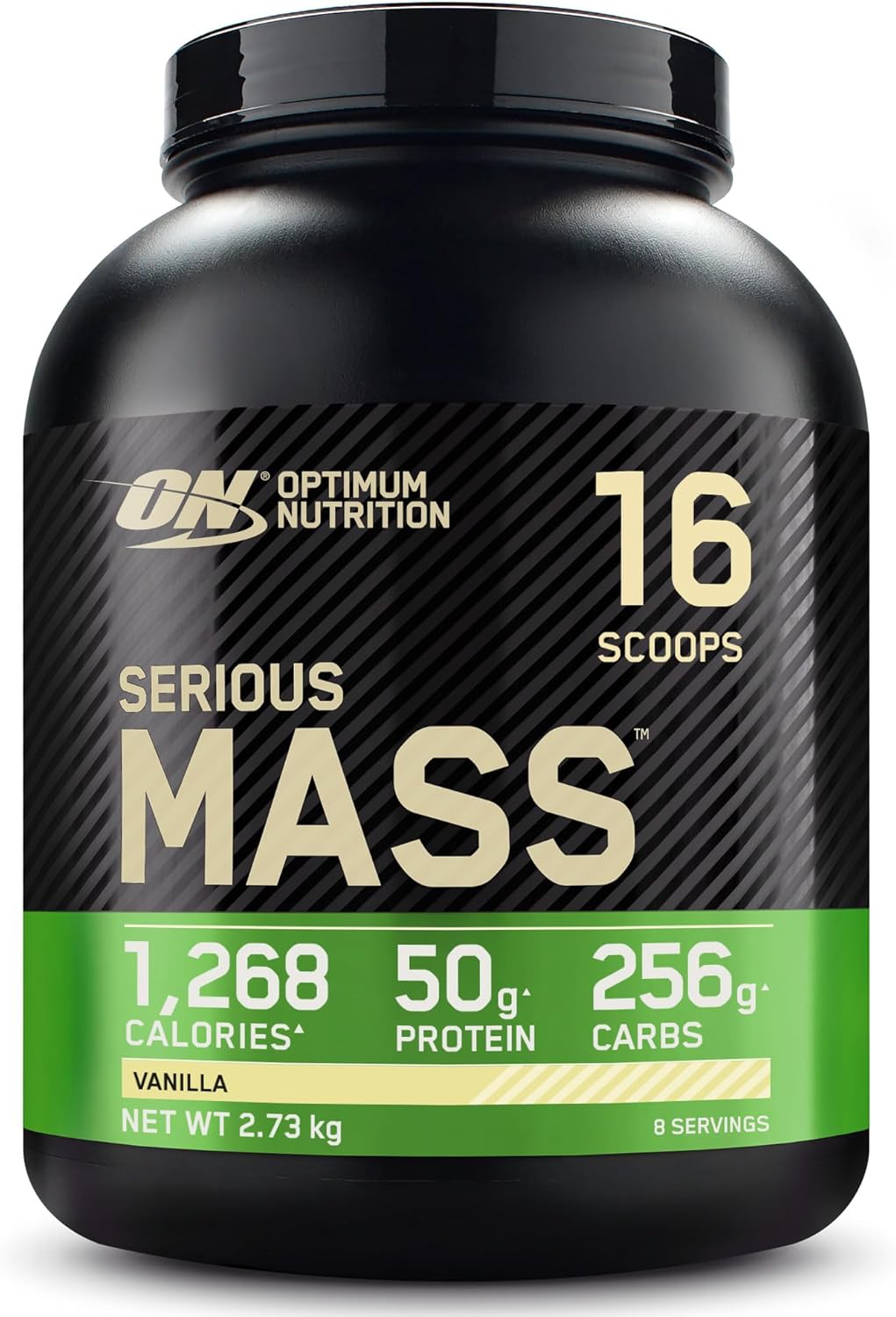 Optimum Nutrition Serious Mass Protein Powder High Calorie Mass Gainer ...