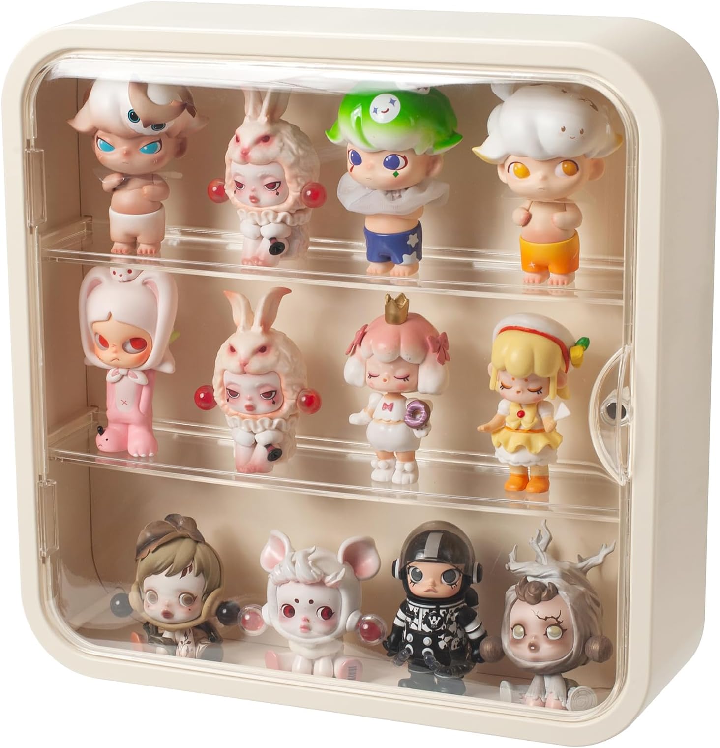 Amazon.com: BOHOIDEE 3 Tiers Clear Display Case for Figures, Acrylic ...