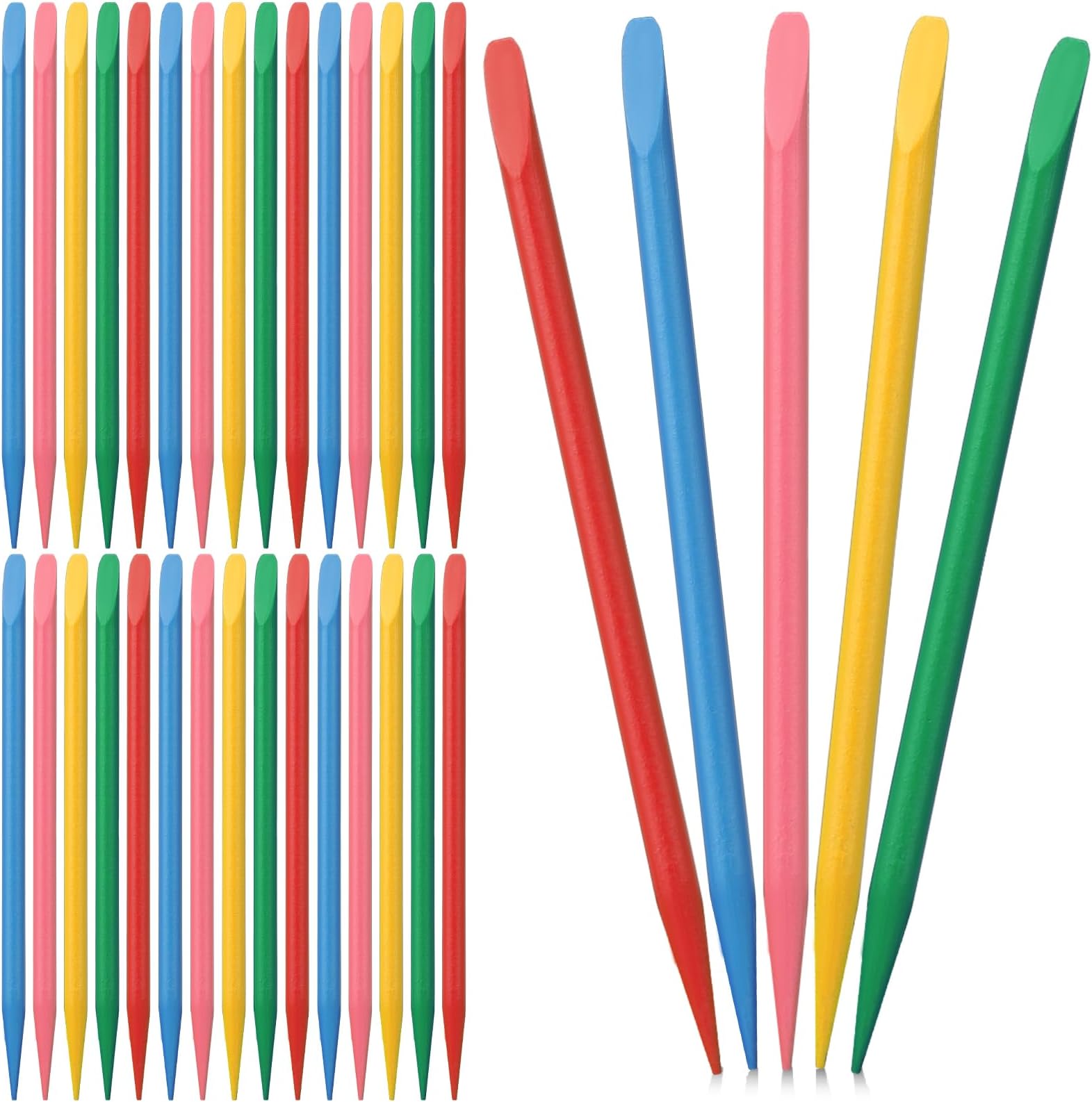 Amazon.com: SATINIOR 100 Pieces Heavy Duty Wood Stylus Tools for ...