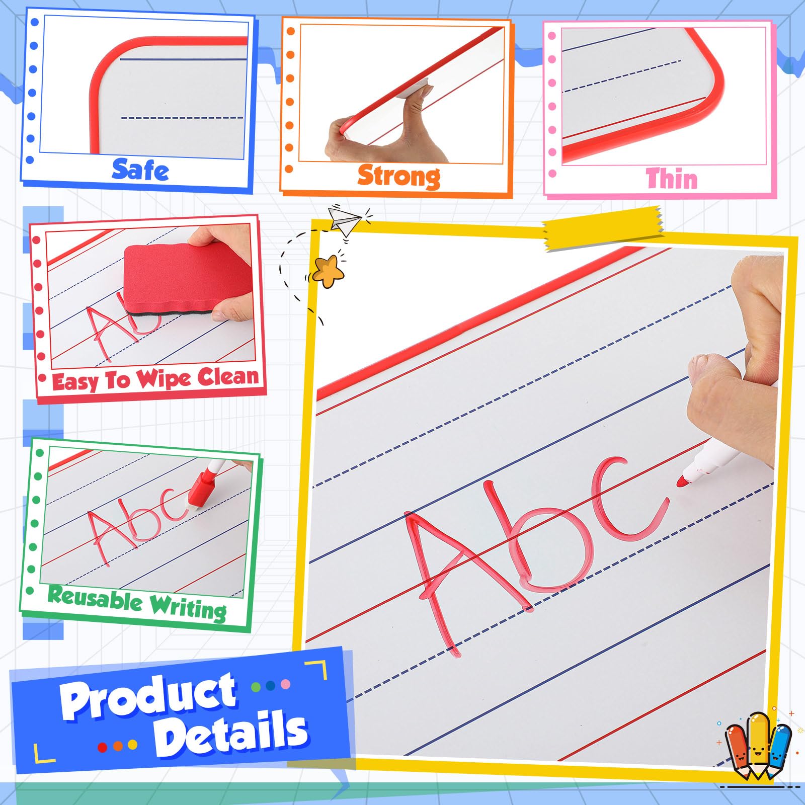 Snapklik.com : 492 Pcs Magnetic Letters Set For Classroom Include ...