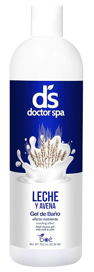Amazon.com: Doctor Spa - Gel de ducha de leche y avena – 25.36 onzas ...