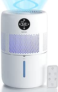 Amazon.com: Lamon® Humidifiers for Bedroom, 400ml/H Cool Evaporative ...