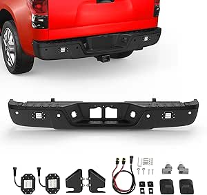 Amazon.com: MOSTPLUS Rear Step Bumper Compatible with Toyota 2007-2014 ...