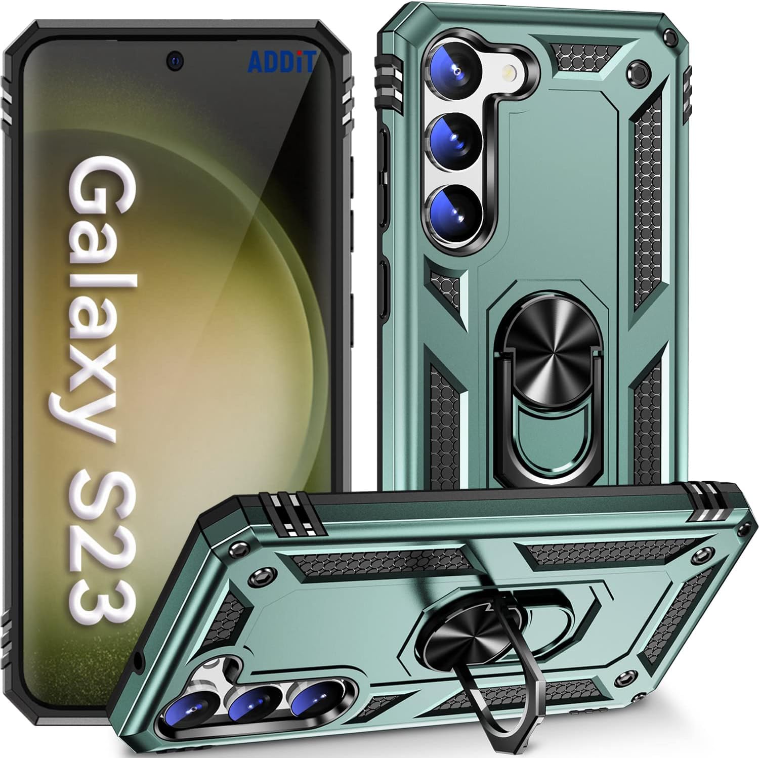 Amazon.com: DASFOND Galaxy S23 Case, Military Grade Protective Phone ...