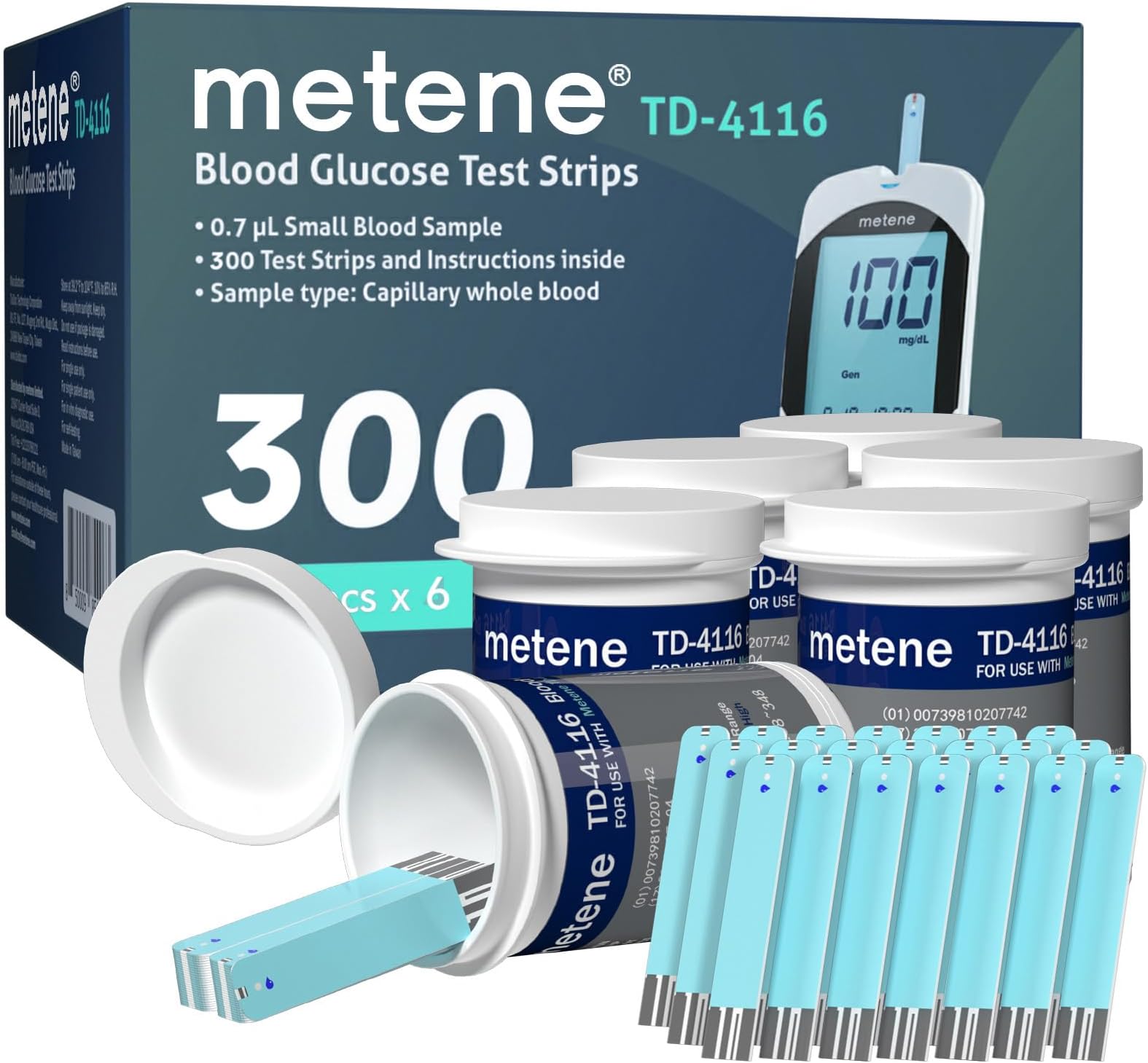 Amazon.com: Easy Touch Blood Glucose Diabetic Test Strips Box of 50 CT ...