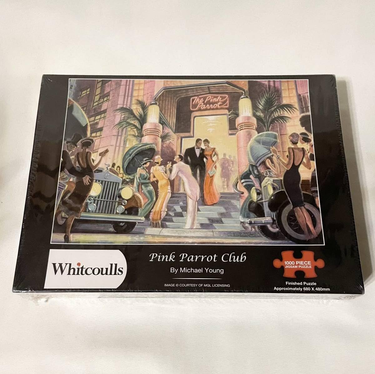 Amazon.co.jp: マイケル ヤング Pink Parrot Club 1000ピース : おもちゃ