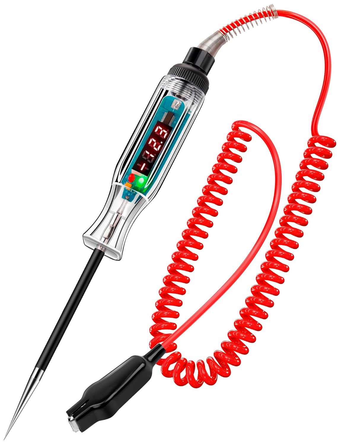 Premium Digital LED Automotive Circuit Tester, DC 2.6V-32V Test Light ...