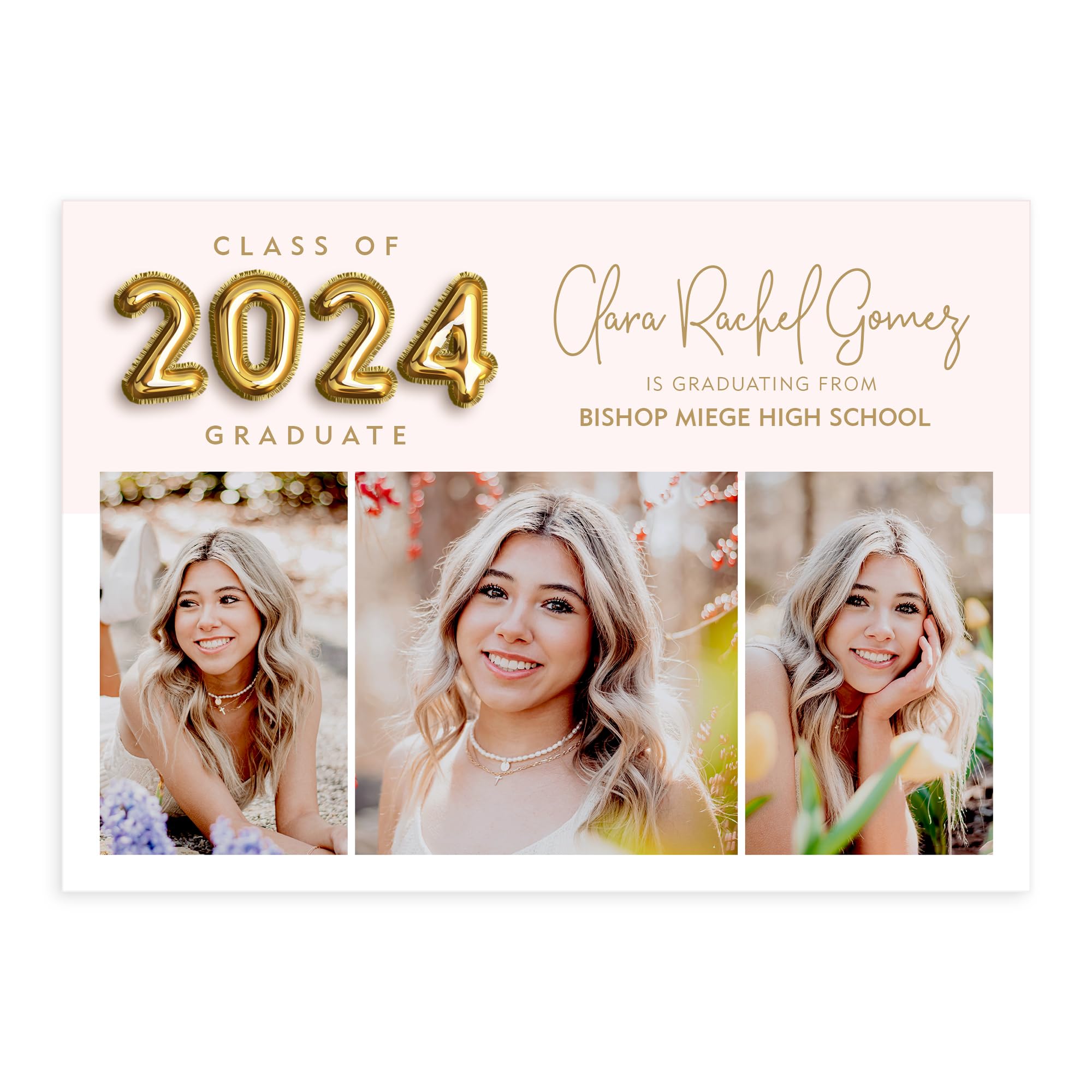 Amazon.com : Let's Make Memories Personalized Golden Balloons ...