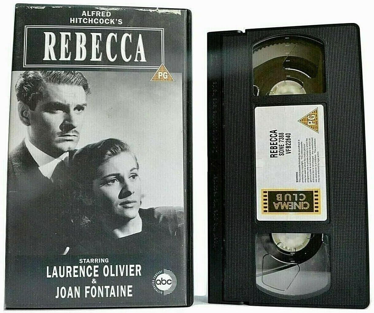 Rebecca [VHS] : Laurence Olivier, Joan Fontane, Alfred Hitchcock, Laurence Olivier, Joan Fontane ...