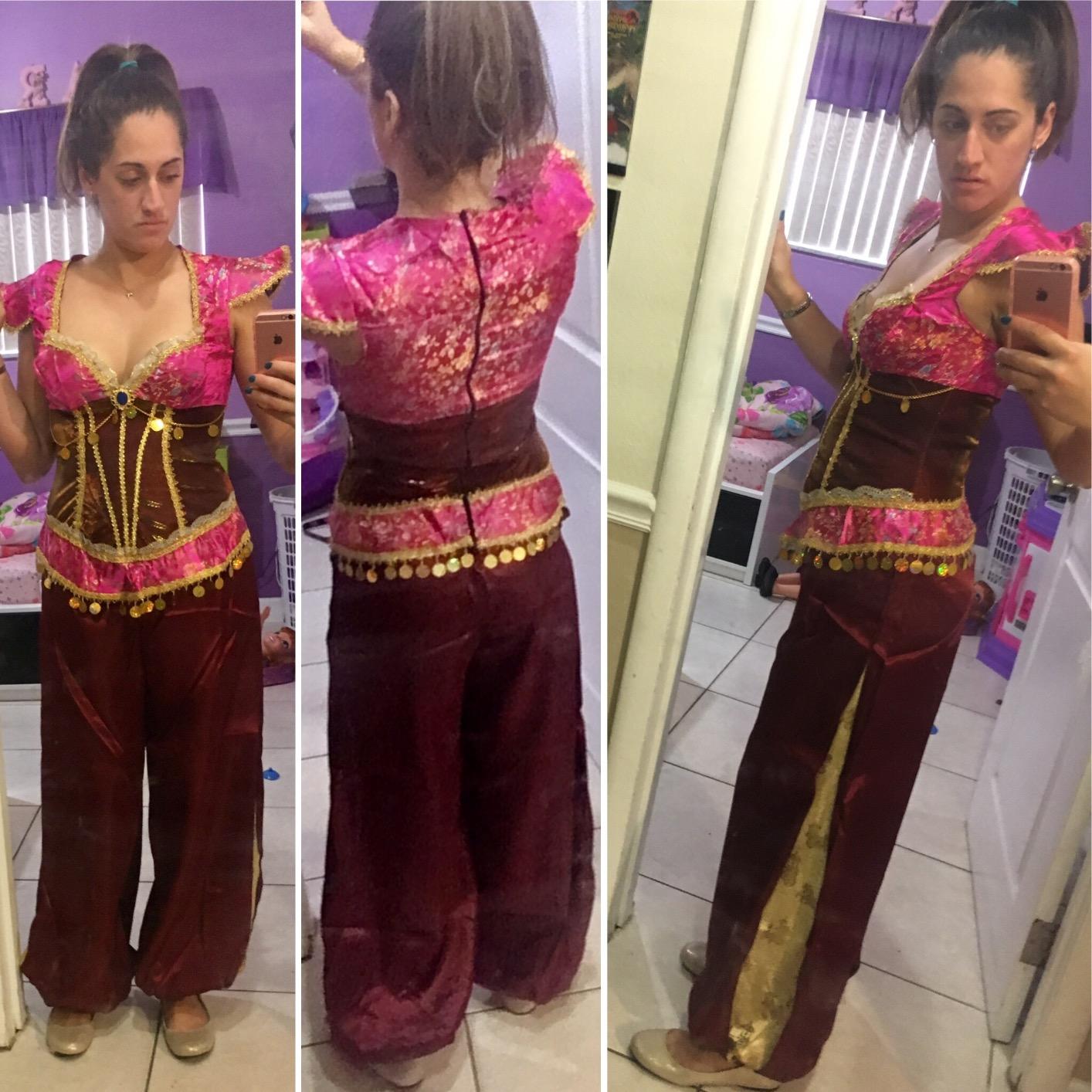 Amazon.com: Rubie's Women's Desert Jewel Costume, Multi, Standard ...