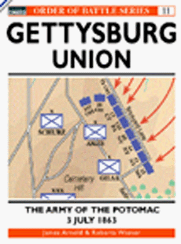 Gettysburg July 3 1863: Union: The Army of the Potomac (Order of Battle ...