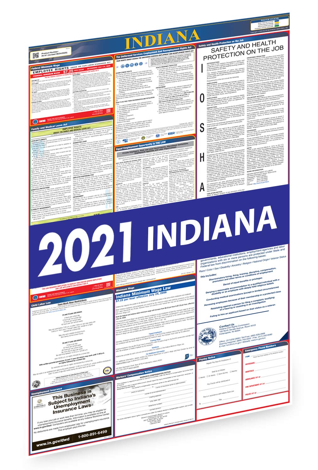 Buy Indiana 2021 Labor Law Poster All In One State And Federal Labor buy-indiana-2021-labor-law-poster-all-in-one-state-and-federal-labor