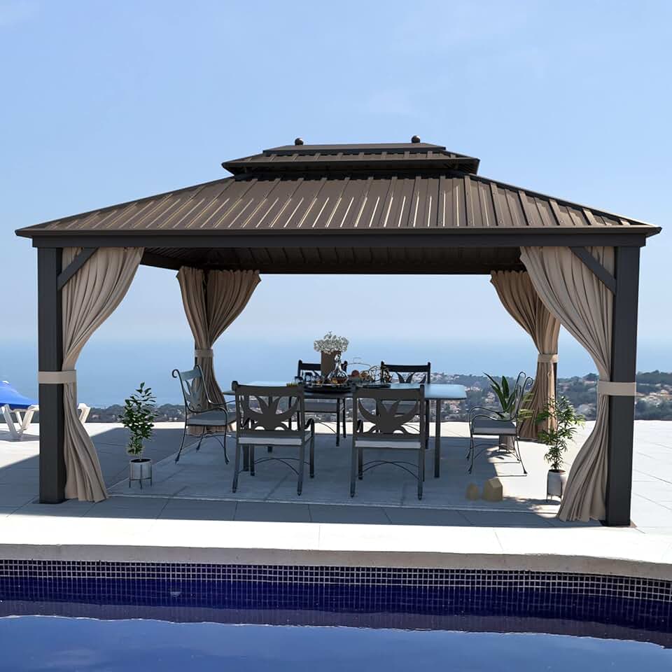 Amazon.com: Gazebos - Gazebos / Canopies, Gazebos & Pergolas: Patio ...