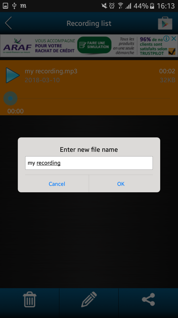 Voice Recorder - App on Amazon Appstore