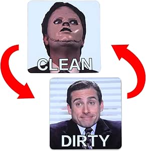 Amazon.com: Michael Scott Prison Mike Dishwasher Magnet Clean Dirty ...