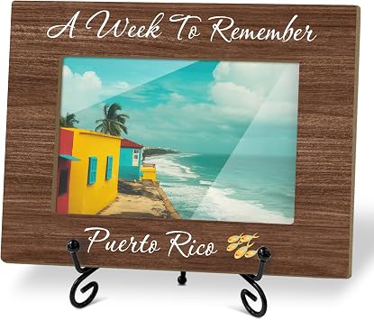 Amazon.com - YUEXLL Puerto Rico Vacation Frame - A Week To Remember ...