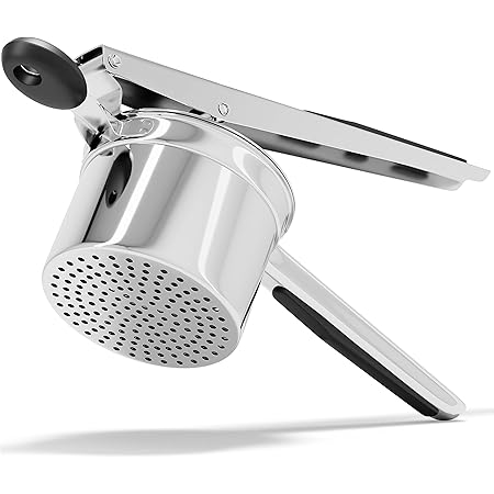 Amazon.com: PriorityChef Large 15oz Potato Ricer, Heavy Duty Stainless ...