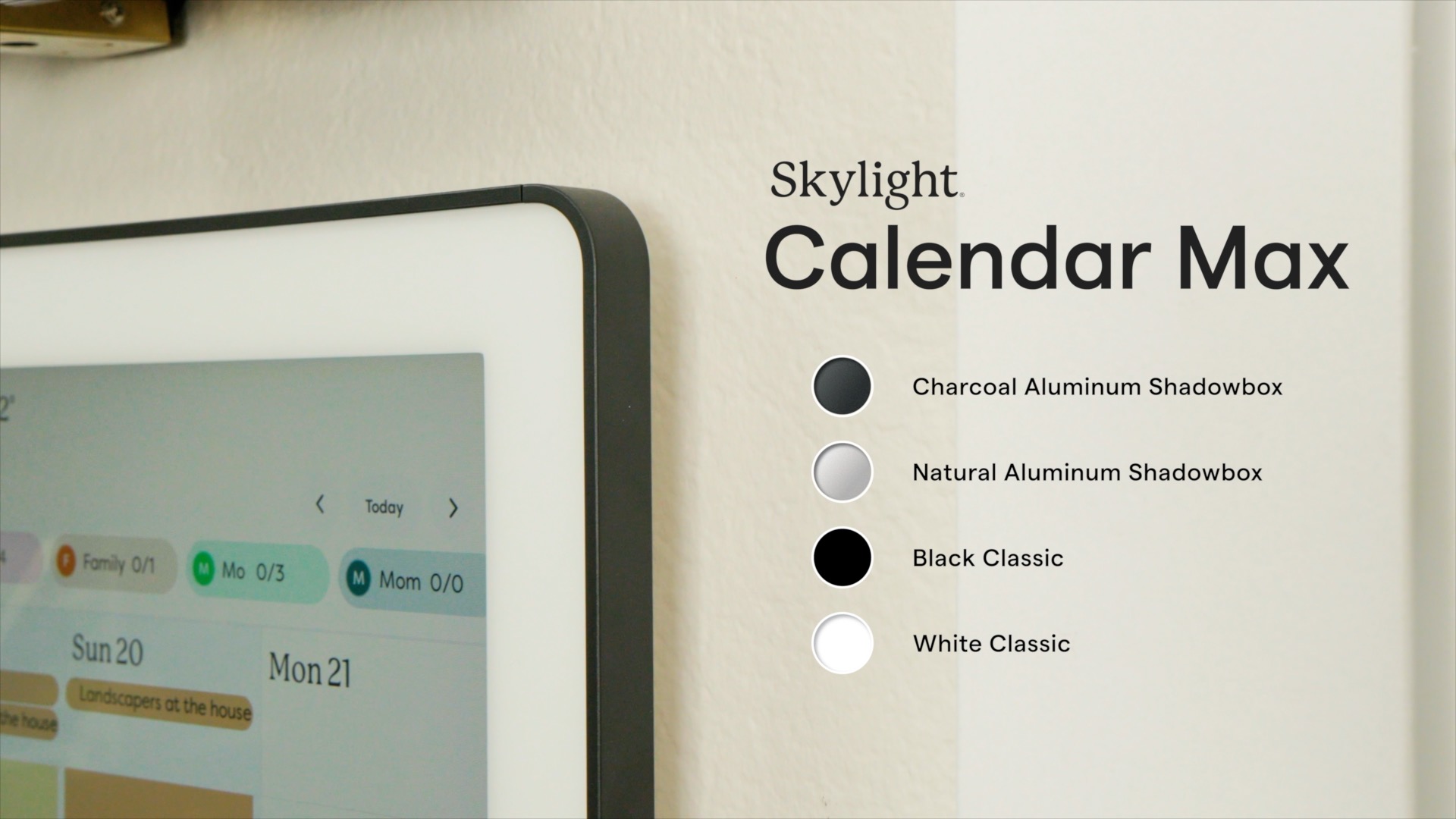 Watch Skylight Calendar Max Snap Frame Styles & Installation on Amazon Live