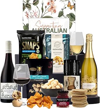Australian Combo Hamper. Sparkling Chardonnay, Pinot Noir and Shiraz ...