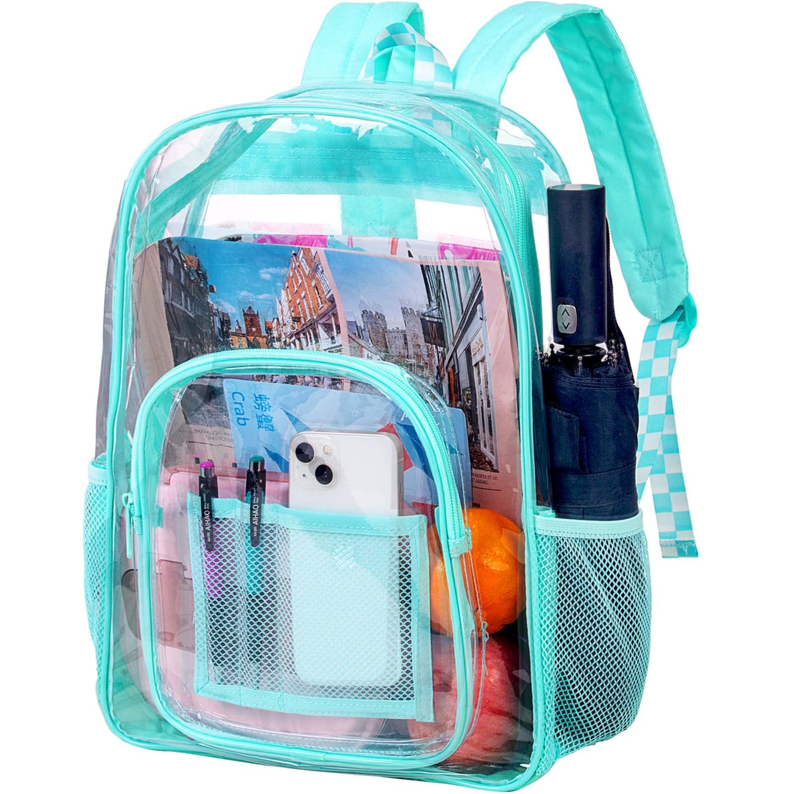 Clear Backpacks With Designs