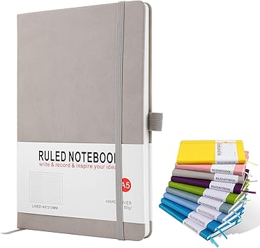 A5 Notebook, Journal Note Pad Hardback Journal Notebook A5 Notepad ...