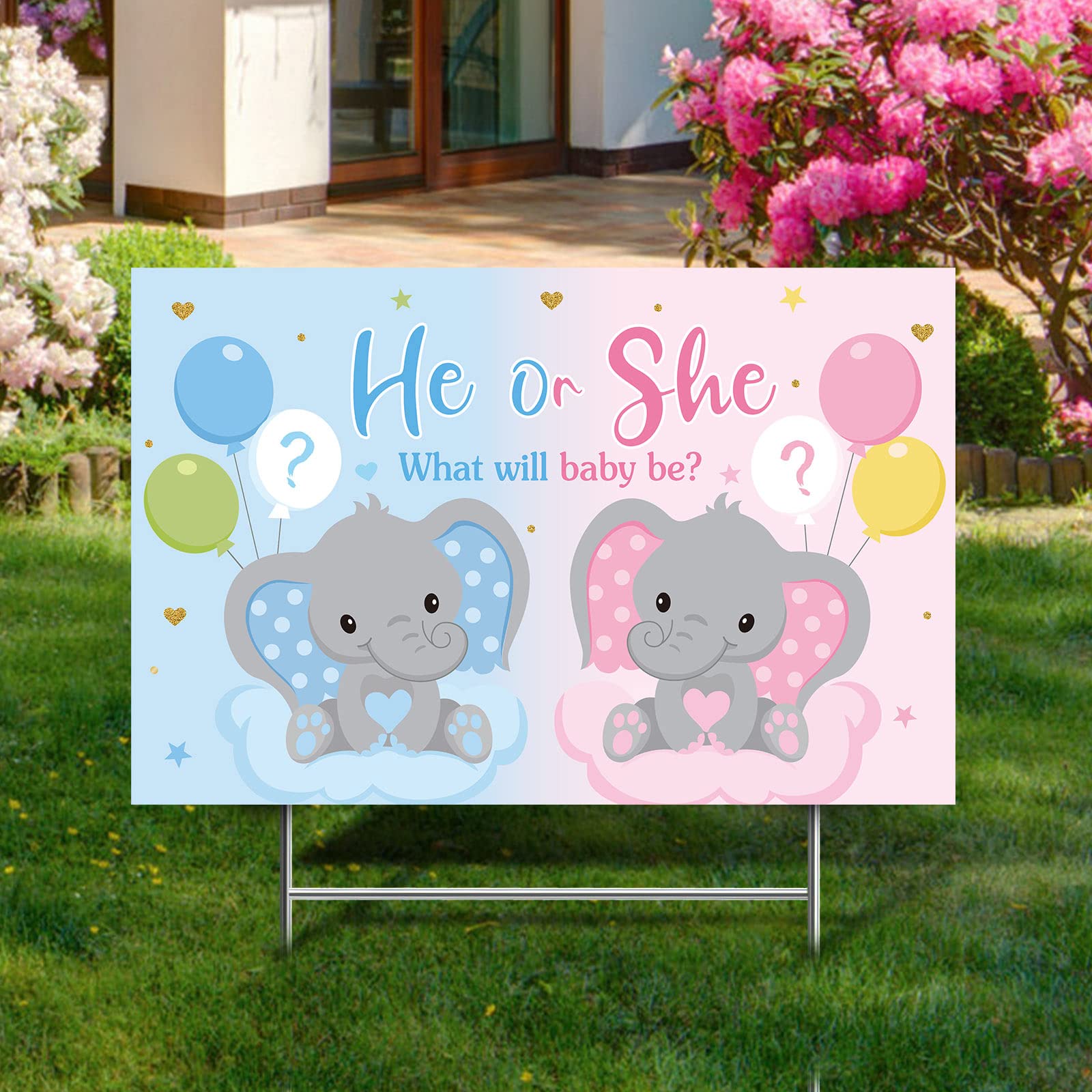Snapklik.com : Baby Shower Yard Sign