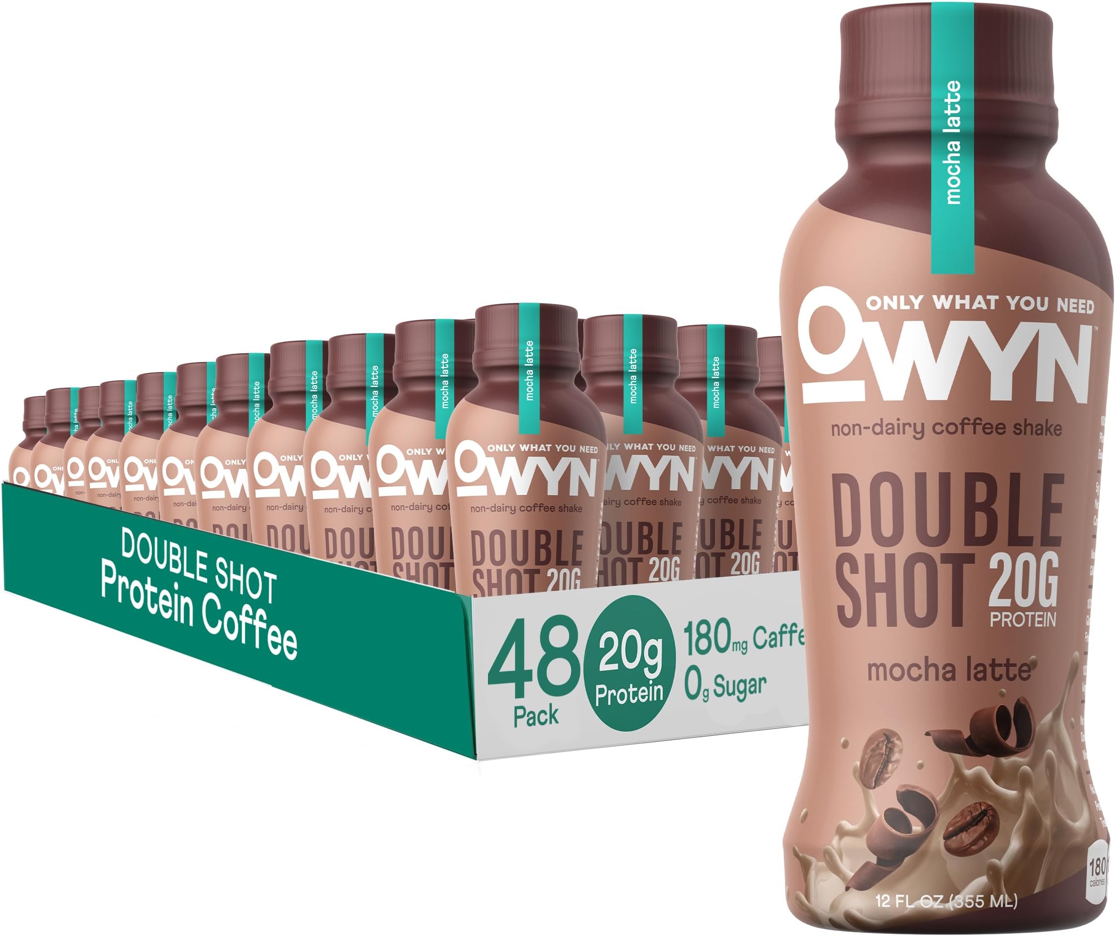 Amazon.com: OWYN Only What You Need Doubleshot Dairy Free Keto Protein ...
