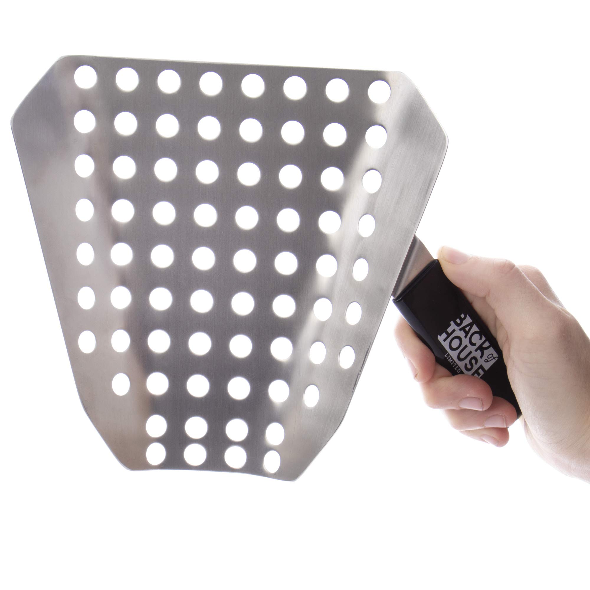 Snapklik.com : Popcorn Speed Scoop Perforated Stainless Steel Quick ...
