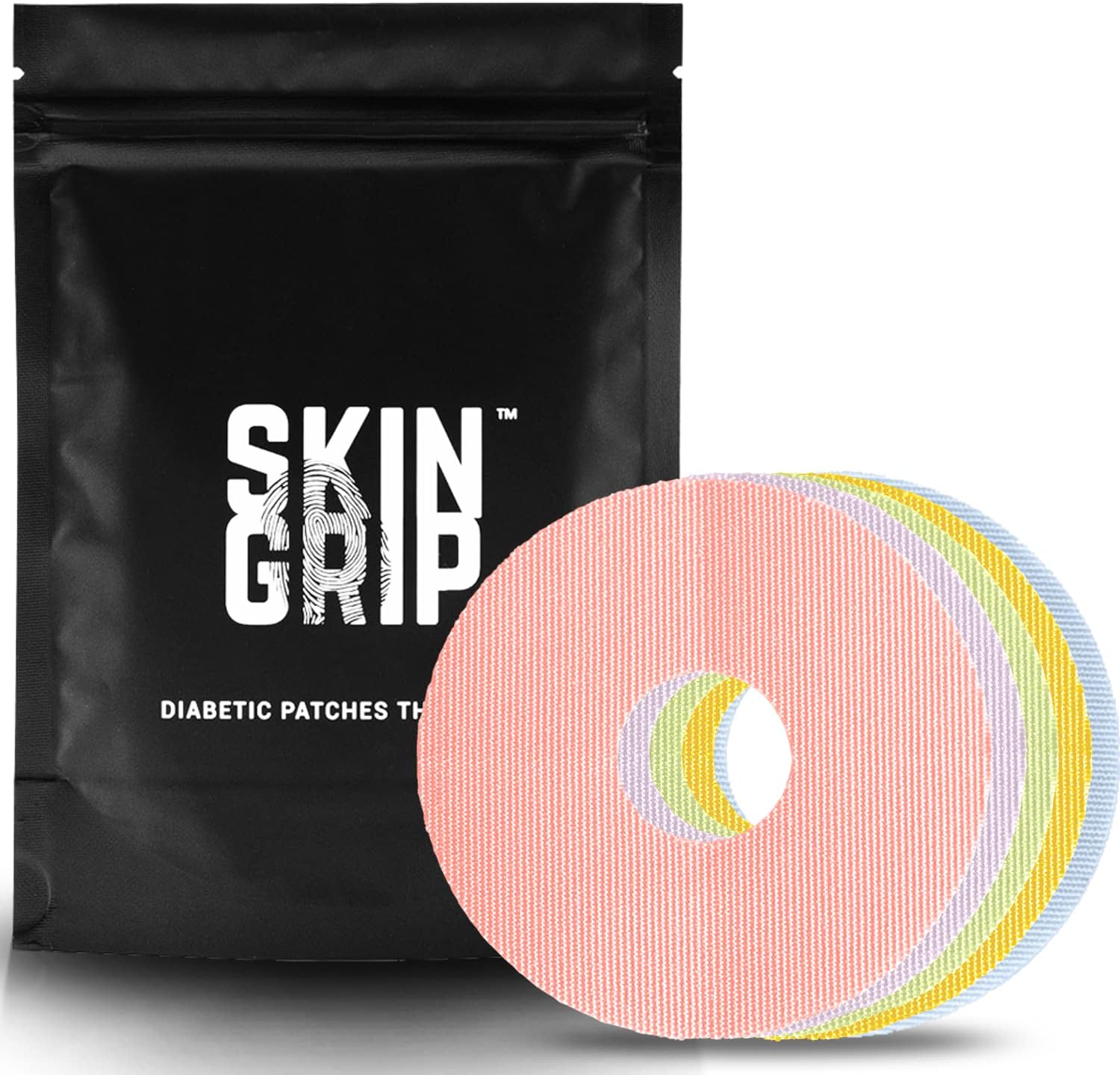 Amazon.com: Skin Grip Universal Adhesive Patches for CGM and Insulin ...