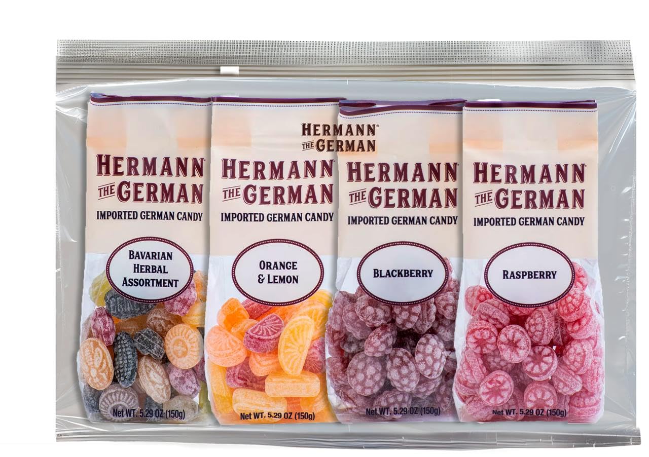 Amazon.com: Hermann The German Imported Candy Variety Pack – Bavarian ...