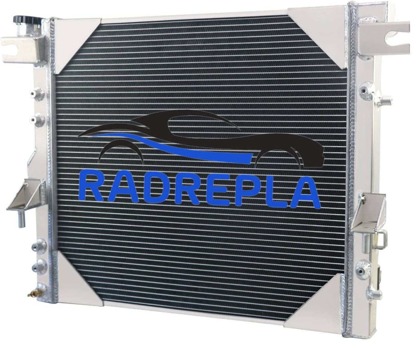 Amazon.com: RADREPLA CU2957 Aluminum Radiator for 2007-2018 Jeep ...
