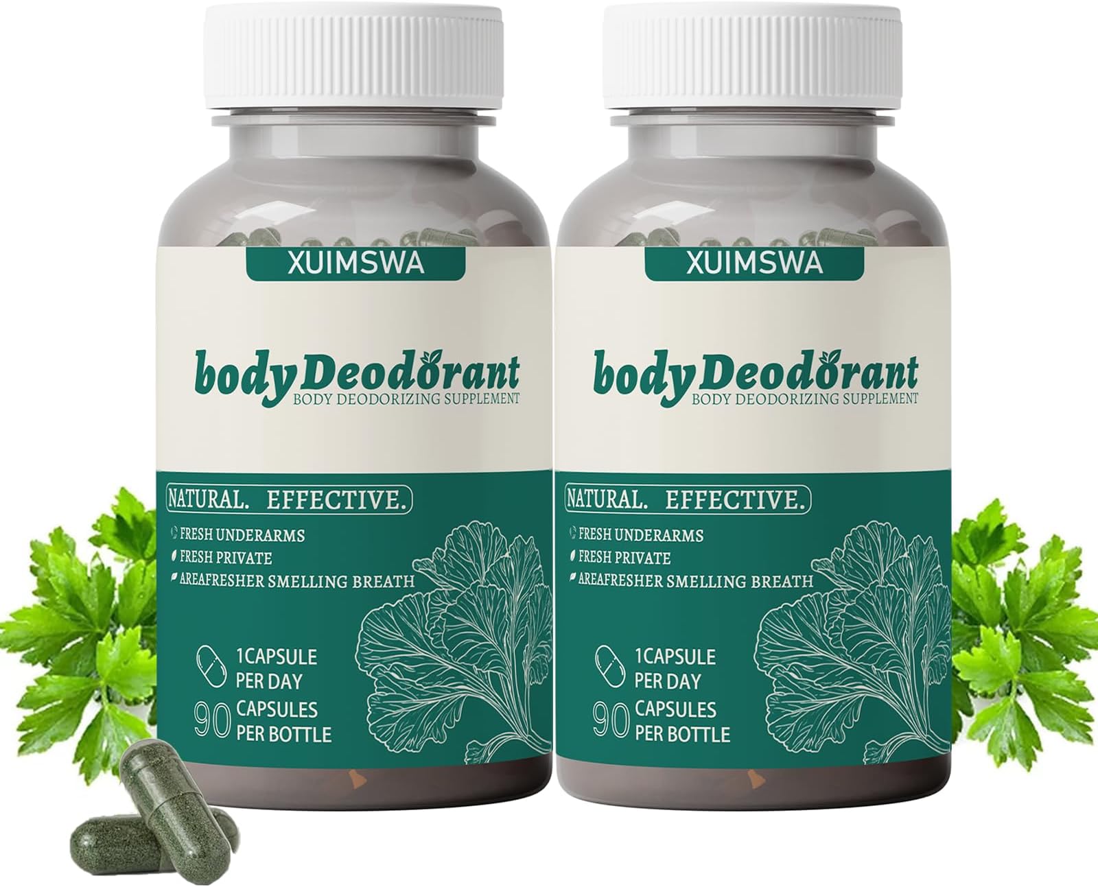 Amazon.com: DEOS Internal Deodorant Supplement – Full Body Deodorizer ...