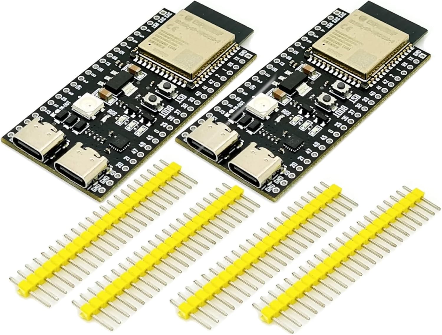 ESP32-S3 Board, 8MB Flash, 2MB RAM, USB Type-C, PCB Antenna (2 Boards ...